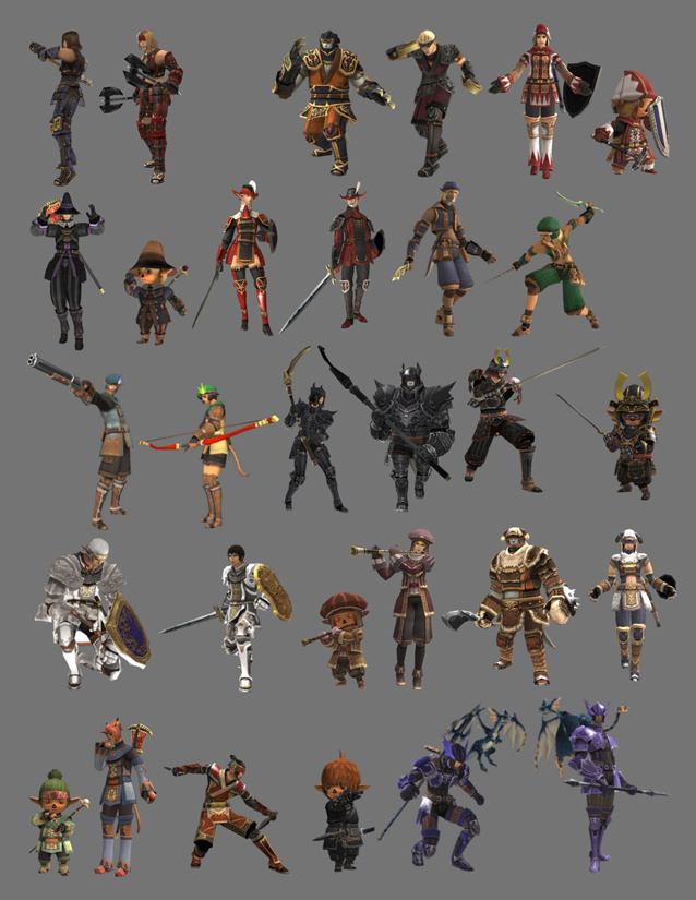 高级职业获取职业-FF11 最终幻想11 FFXI ff11