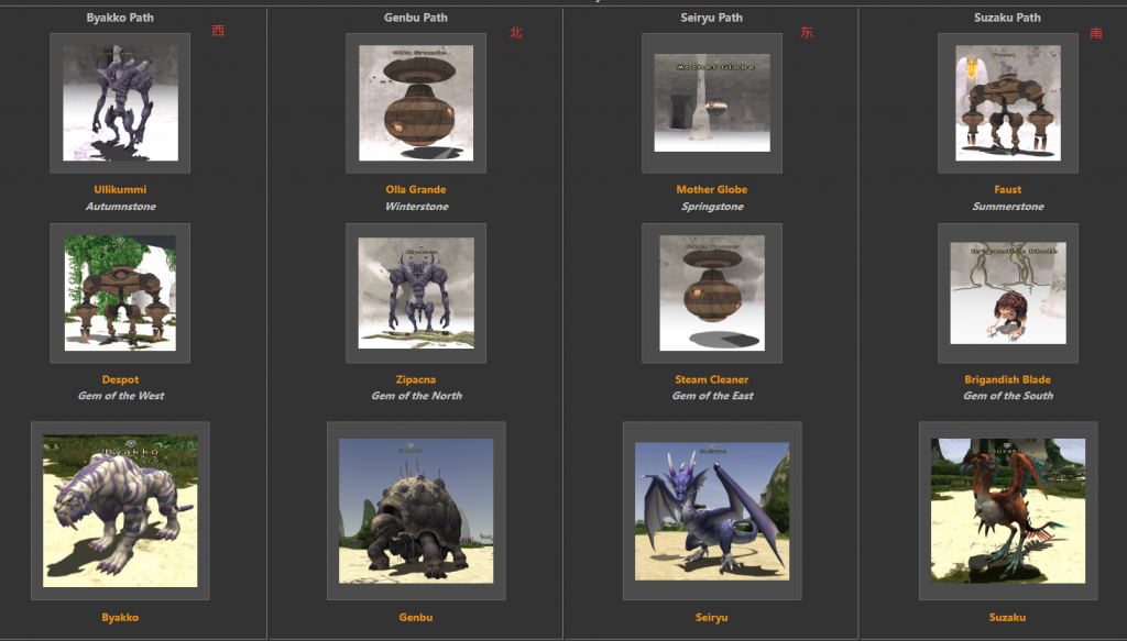 Sky 天空NM介绍-FF11 最终幻想11 FFXI ff11